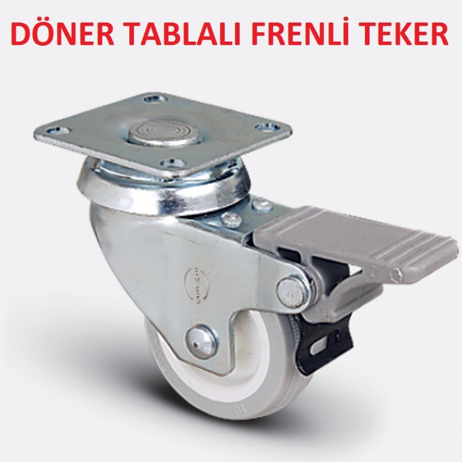 ZKC Serisi Polyamid Üzeri PVC Kaplı Teker Çeşitleri